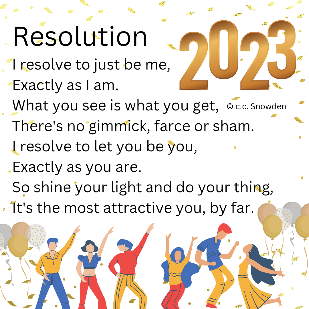 Resolution – Poetry by Carolyn Cantrell Snowden